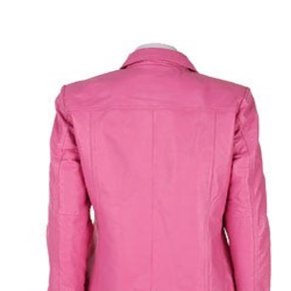 Vintage | Jackets & Coats | Vintage Mark Mattis Pink Leather Jacket ...